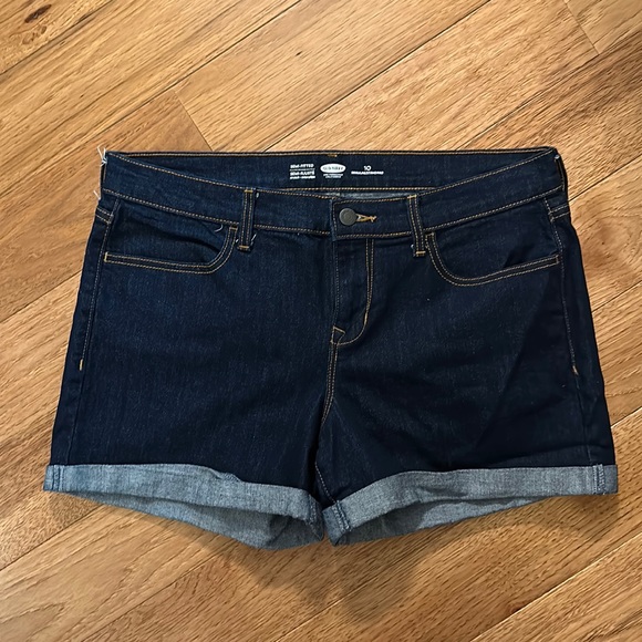 Old Navy | Shorts | Womens Old Navy Jeans Shorts Dark Denim Regular ...